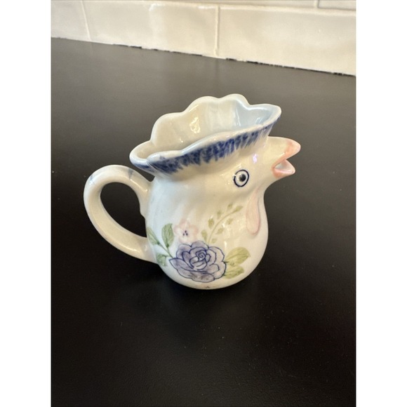 Andrea By Sadek | Dining | Vintage Chicken Mini Creamer Pitcher Andrea ...